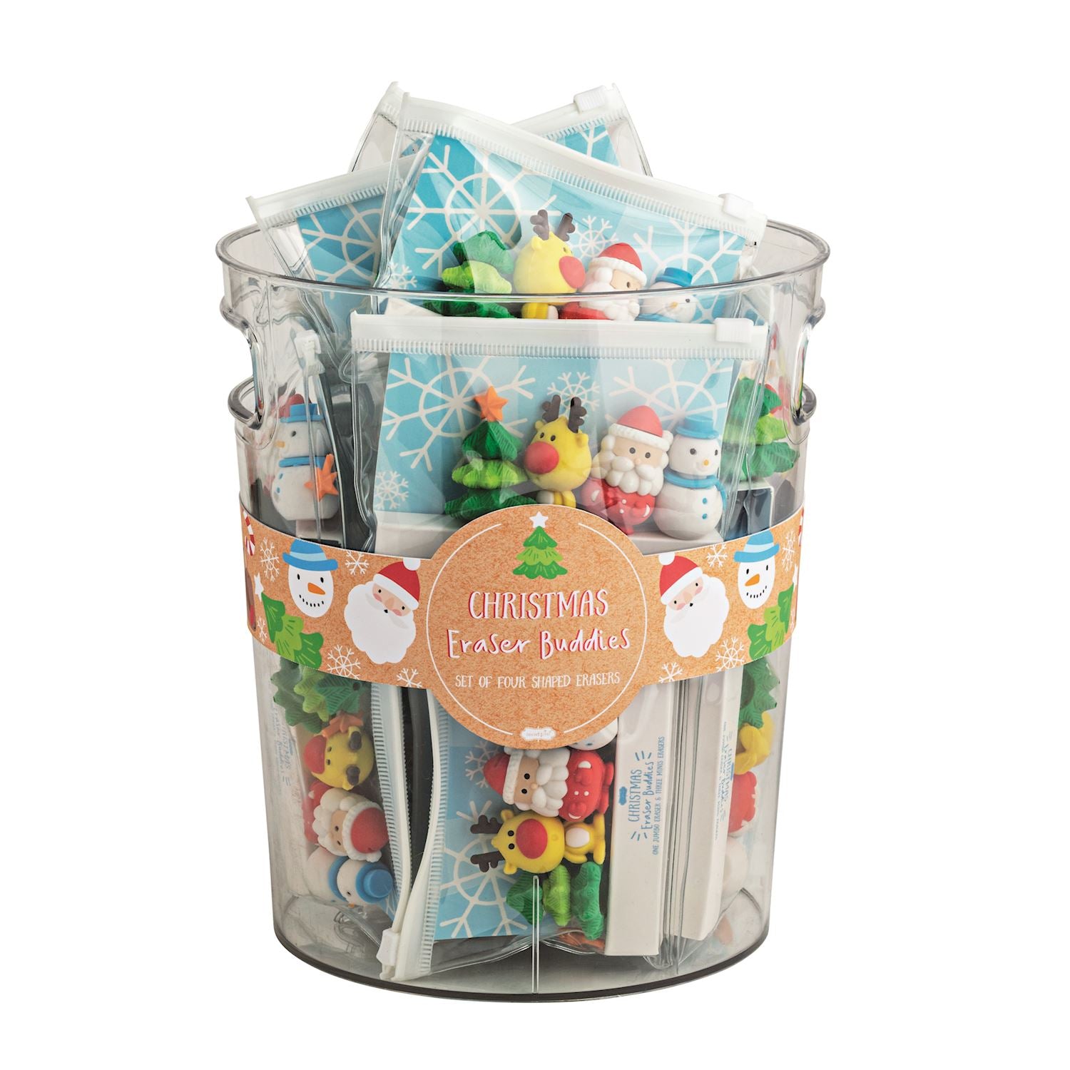 Christmas Eraser Buddy Set – The Orange Iris