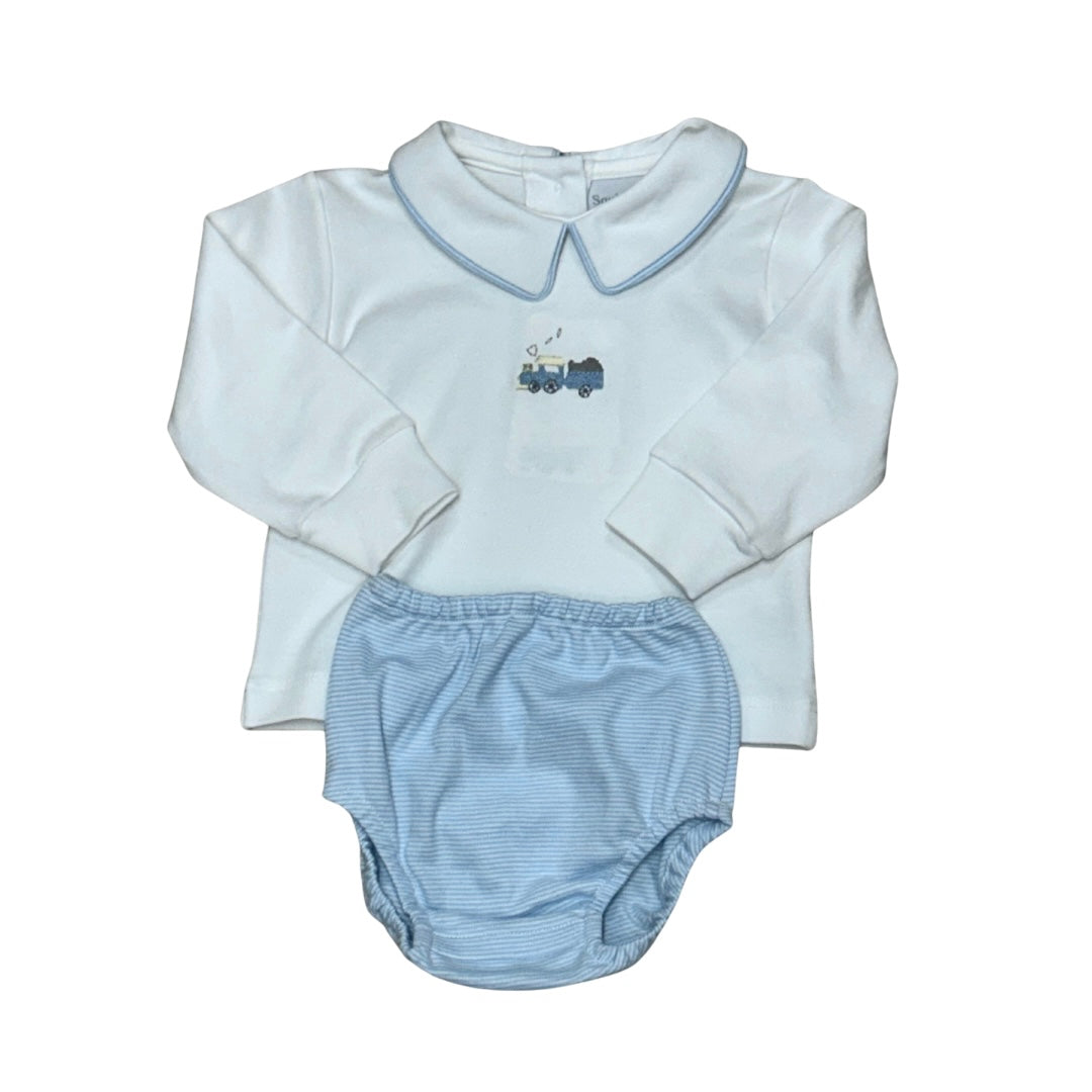 Train Engine Diaper Set – The Orange Iris
