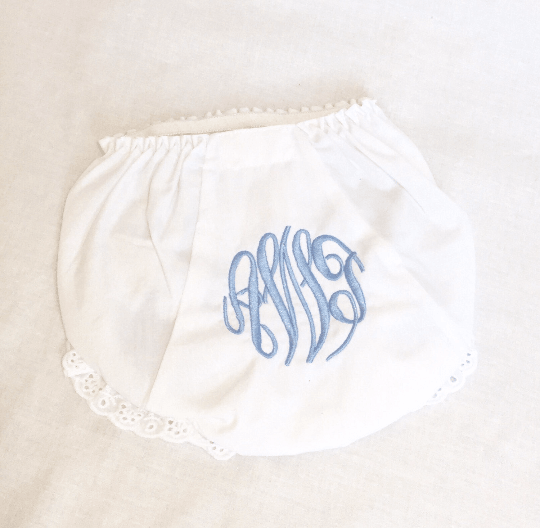 Monogrammed Bloomers- classic style – The Orange Iris